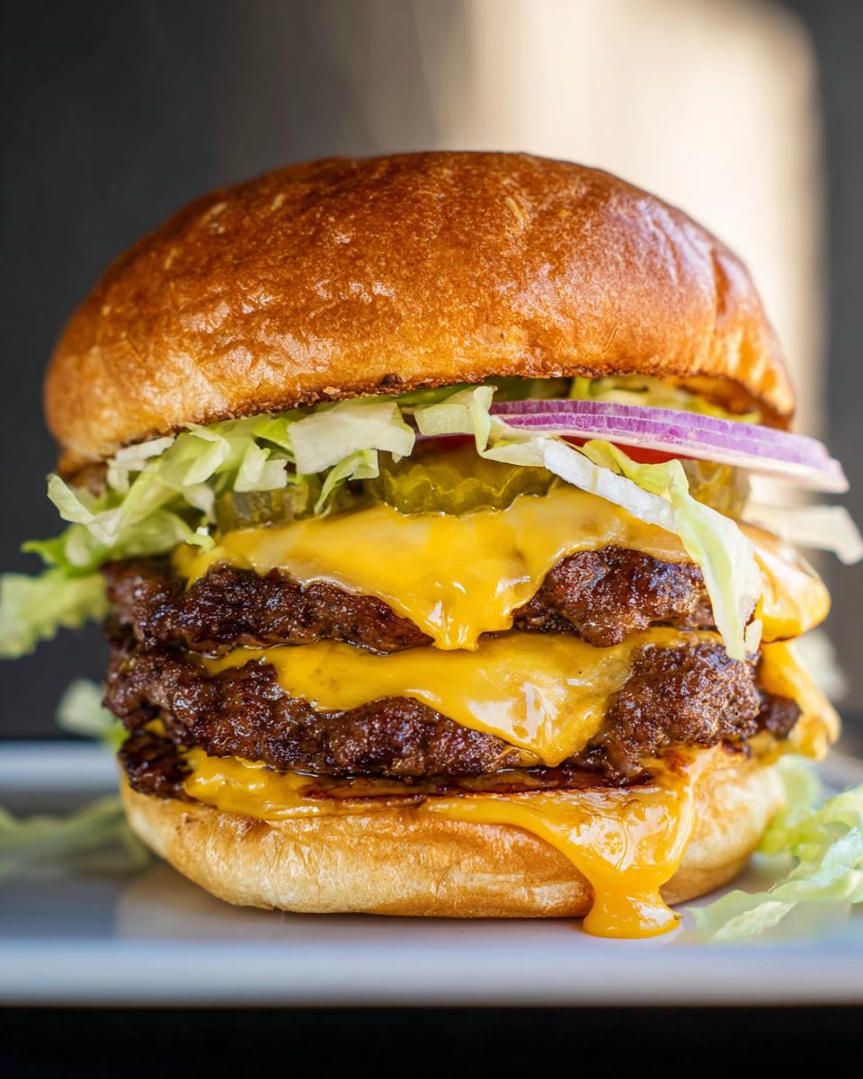 Master 4 Juicy Smash Burger Patties Now