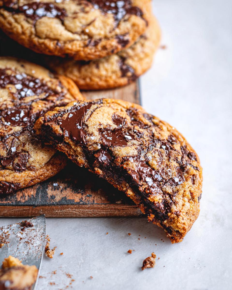 Perfect 9 Soft and Chewy Brown Butter Chocolate Chip Cookies