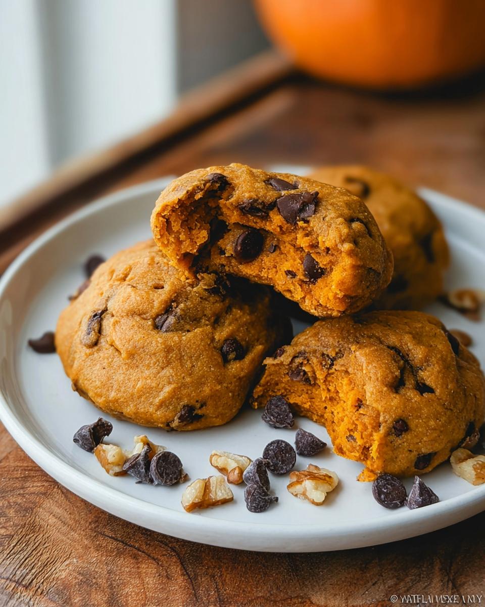Amazing 10 Soft Pumpkin Chocolate Chip Cookies