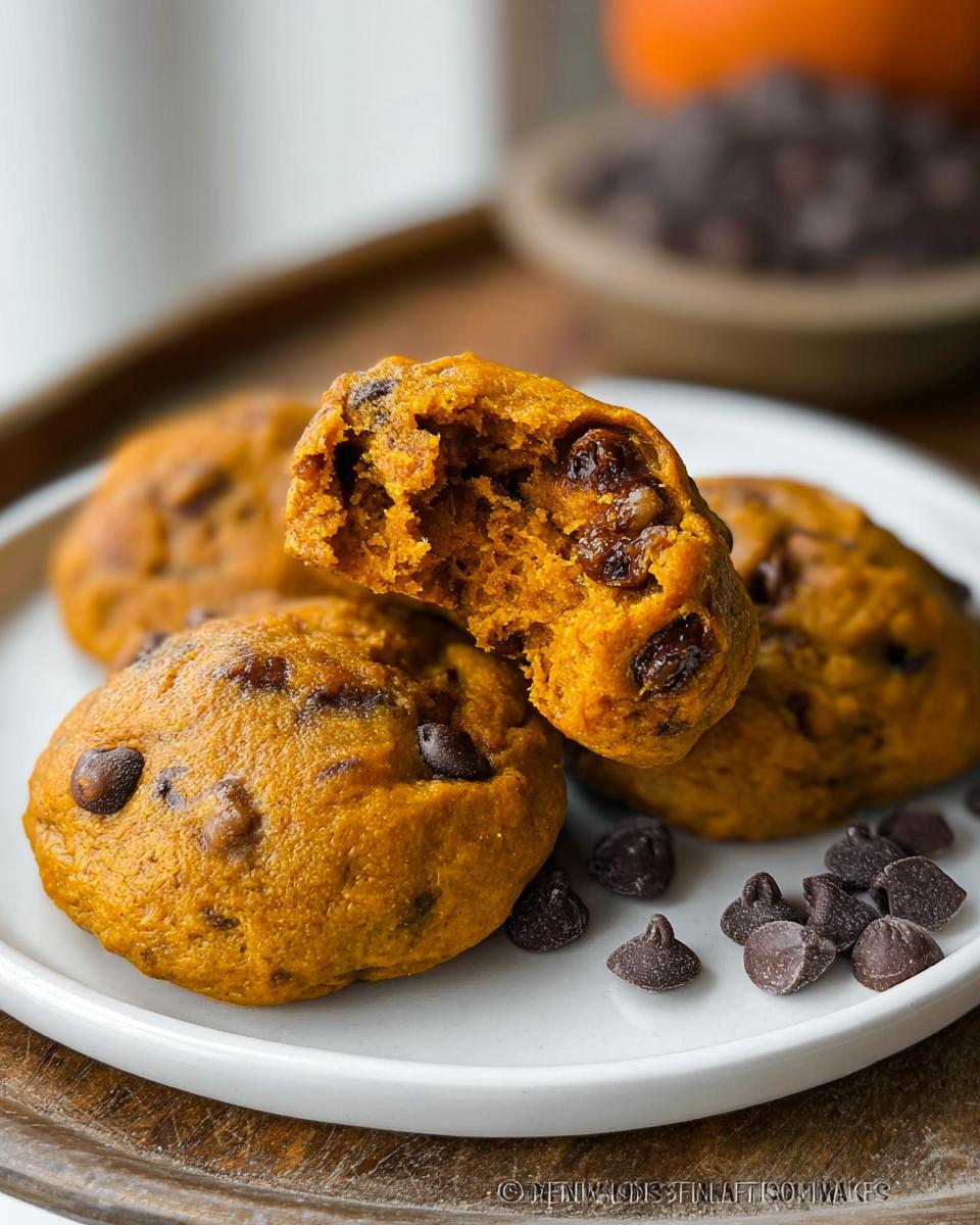 Amazing 10 Soft Pumpkin Chocolate Chip Cookies